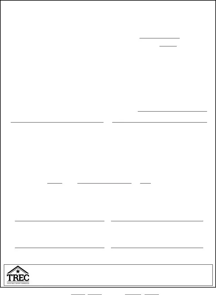 Free TREC One to four family residential contract Template – Legal Forms